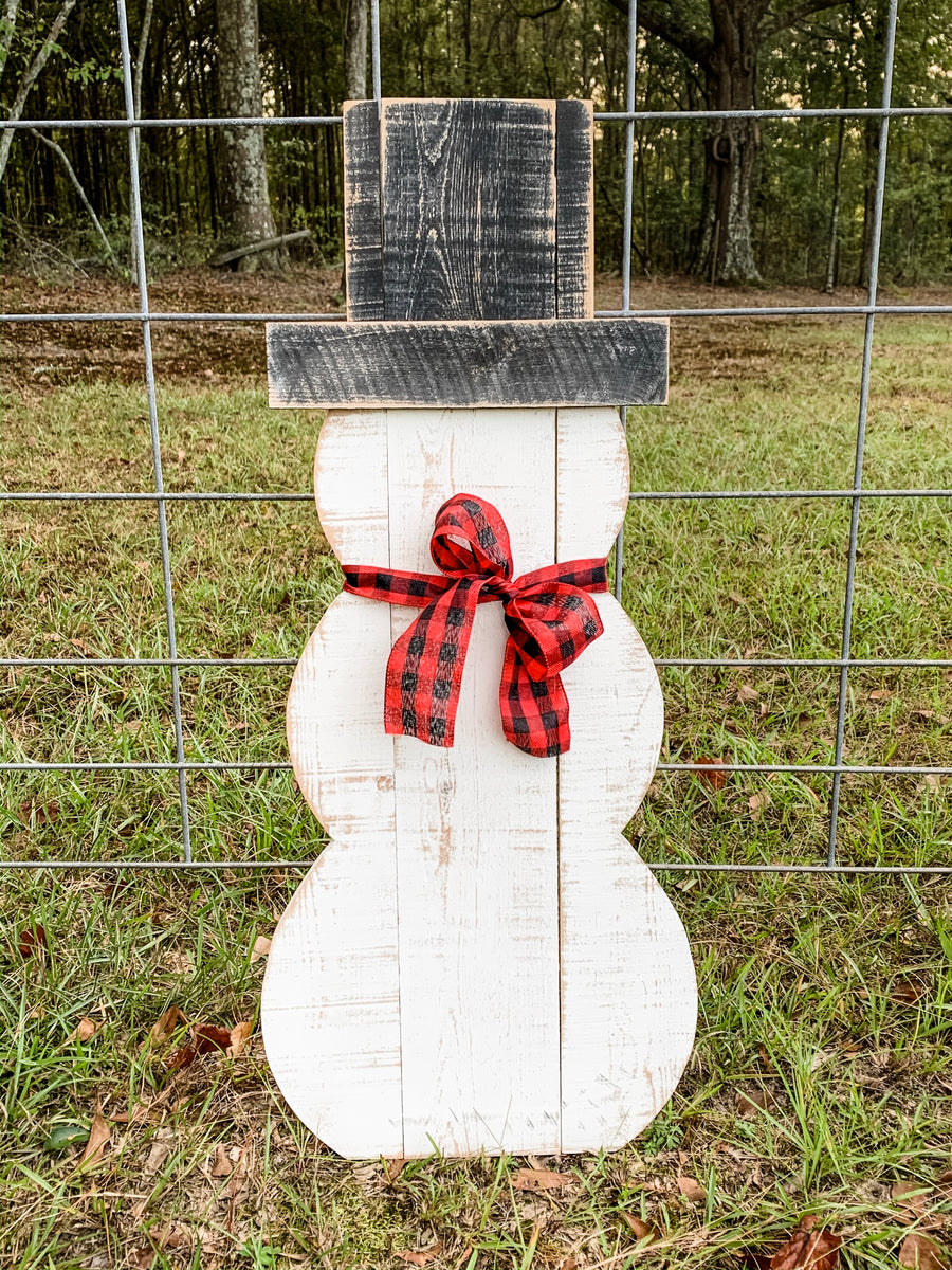 Rustic Snowman – Pine Level Rustics