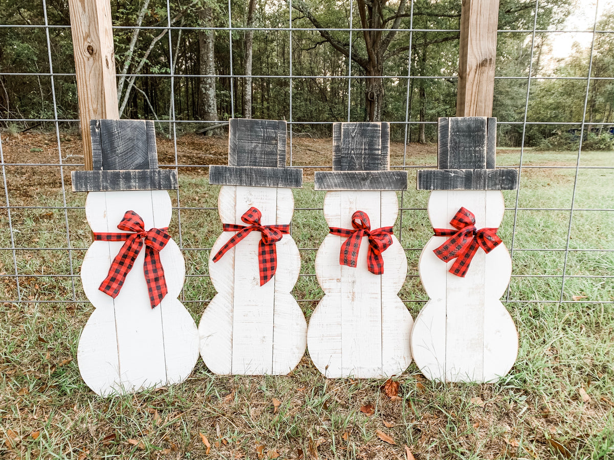 Rustic Snowman – Pine Level Rustics